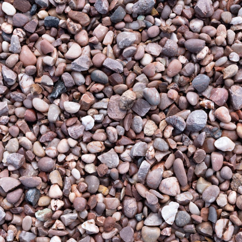 Polar White Gravel 20mm - 40mm | White Decorative Stones
