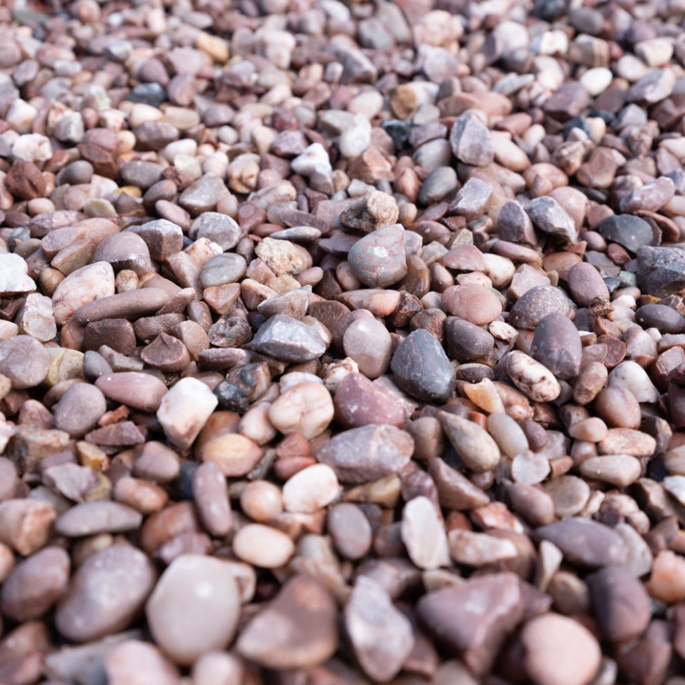 Staffordshire Pink Gravel 20mm Bulk Bag | Staffordshire Pink Stone
