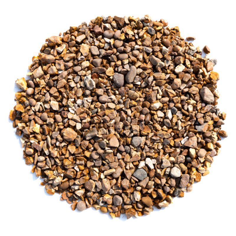 Golden Gravel 20mm Bulk Bag | Golden Flint | Solent Gold Chippings